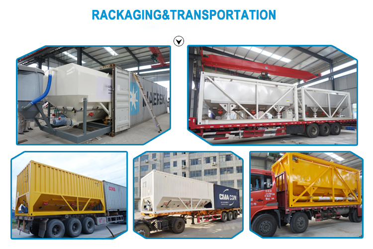 High Quality 20 Ton 30ton Silos Food Powder Corn Powder Storage Tank ...