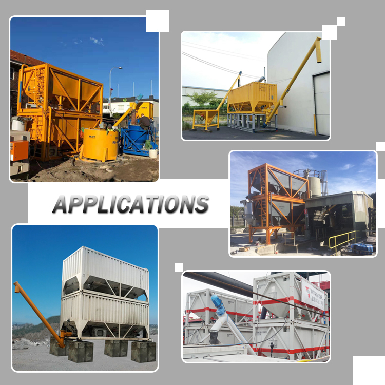 High Quality 20 Ton 30ton Silos Food Powder Corn Powder Storage Tank ...