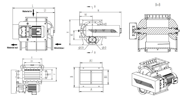 Buy Wholesale China 13.5l Positive Pressure Conveying Use Blow Through ...