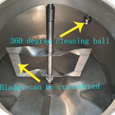 Factory Custom 1000 L To 5000l Stainless Steel Paint / Chemical Acid ...