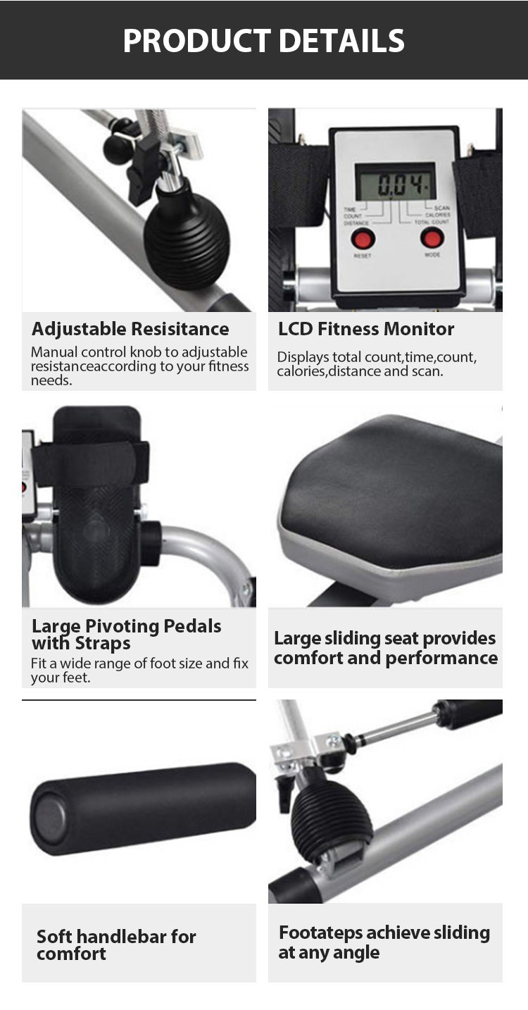 Buy China Wholesale Kylinsport Indoor Hydraulic Rowing Machine Fitness ...