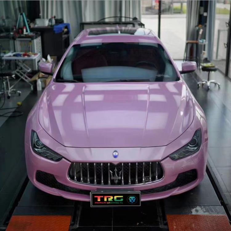 Buy Wholesale China Label Premium Super Gloss Metallic Pink Vinyl Car ...