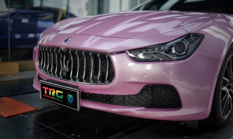 Buy Wholesale China Label Premium Super Gloss Metallic Pink Vinyl Car ...