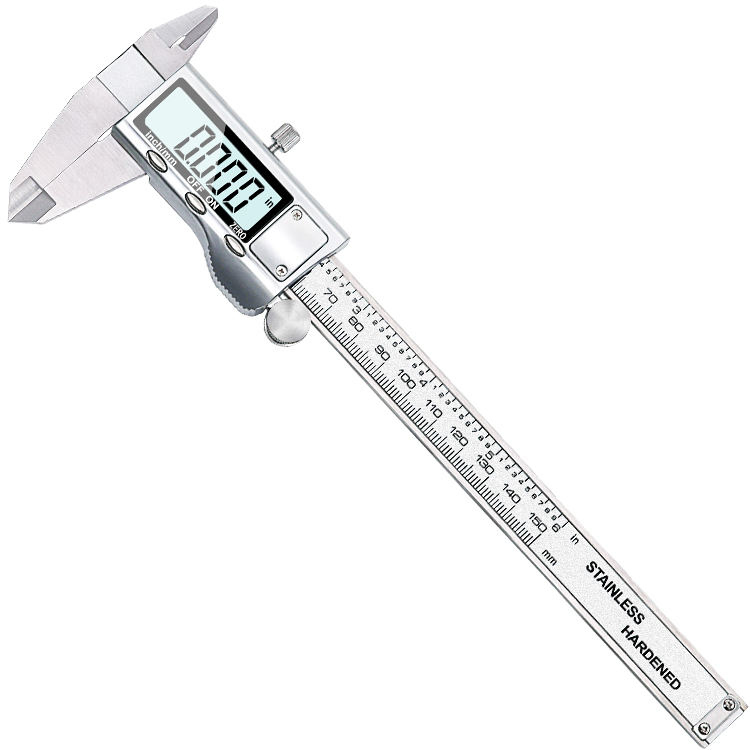 0-150mm Vernier Caliper Stainless Steel Lcd Digital Caliper 6 Inch ...
