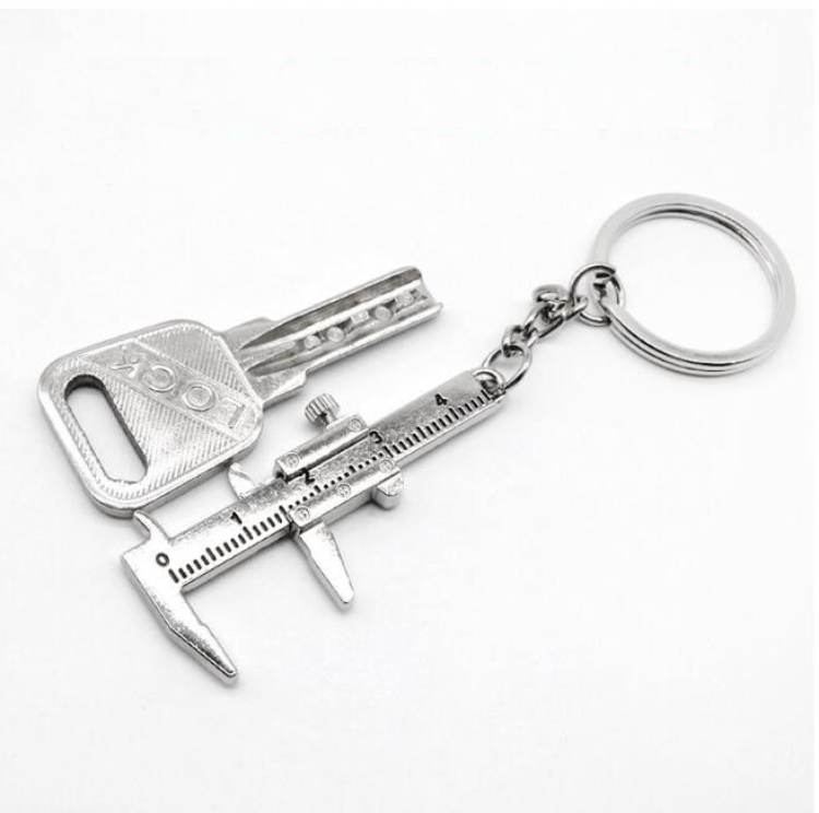 Mini Vernier Caliper With Keychain Automobile Key Ring - Explore China ...