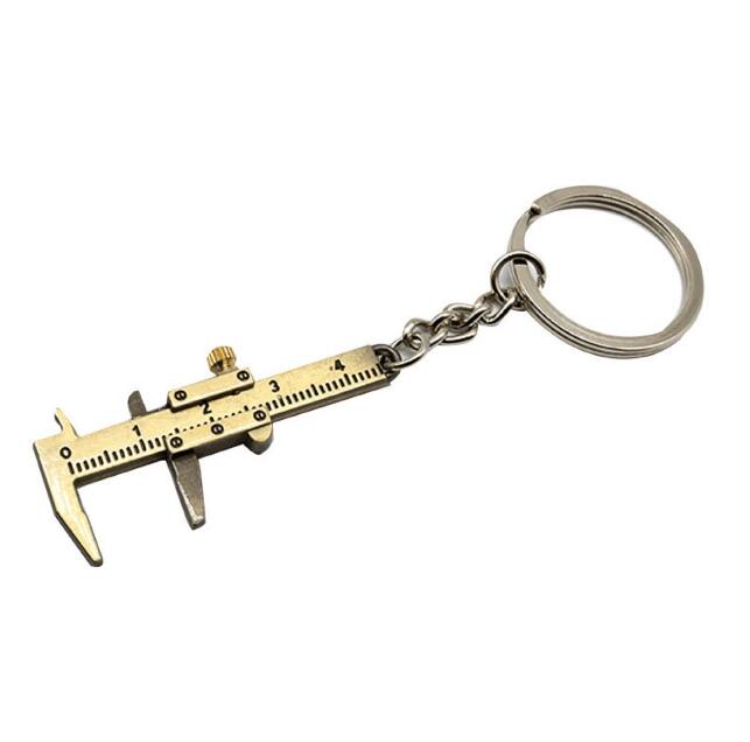 Mini Vernier Caliper With Keychain Automobile Key Ring - Explore China ...