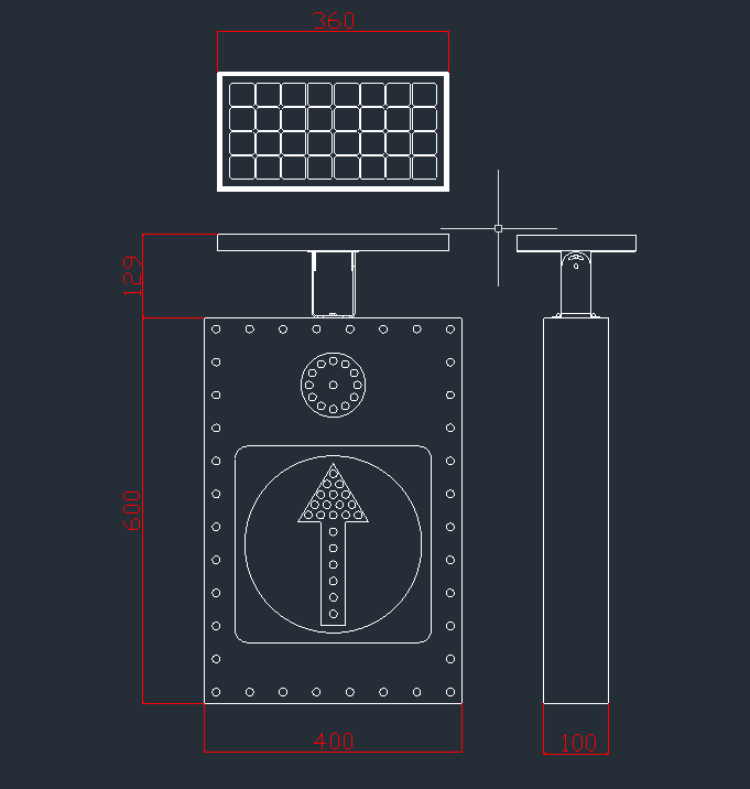 Buy China Wholesale Mic Construction Work Led Arrow Flashing Light ...