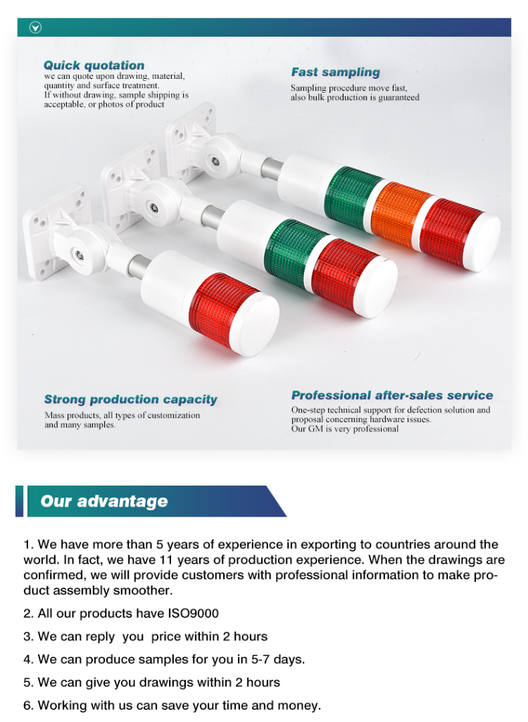 Lta-505-3tj Three Layers Warning Lights Dc 12v 24v Signal Indicator ...