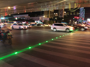 In-roadway Warning Light Irwl Embedded Smart Zebra Crossing Underground ...