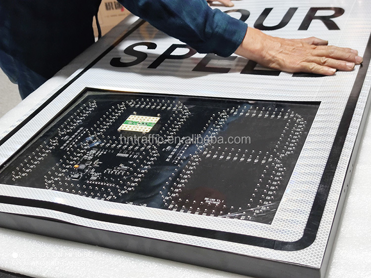 Led Display Portable Radar Traffic Signs Solar Radar Speed Sign Radar ...