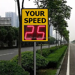 Led Display Portable Radar Traffic Signs Solar Radar Speed Sign Radar ...
