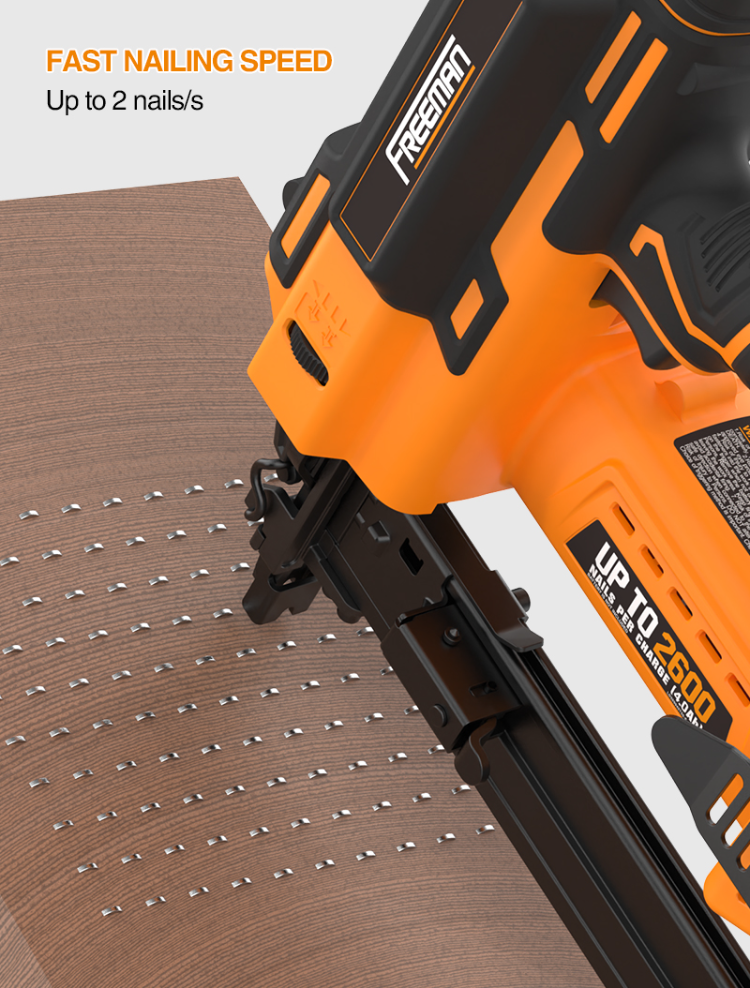 Buy Wholesale China Freeman 16 Gauge 20v Lithium-ion Battery Electric ...