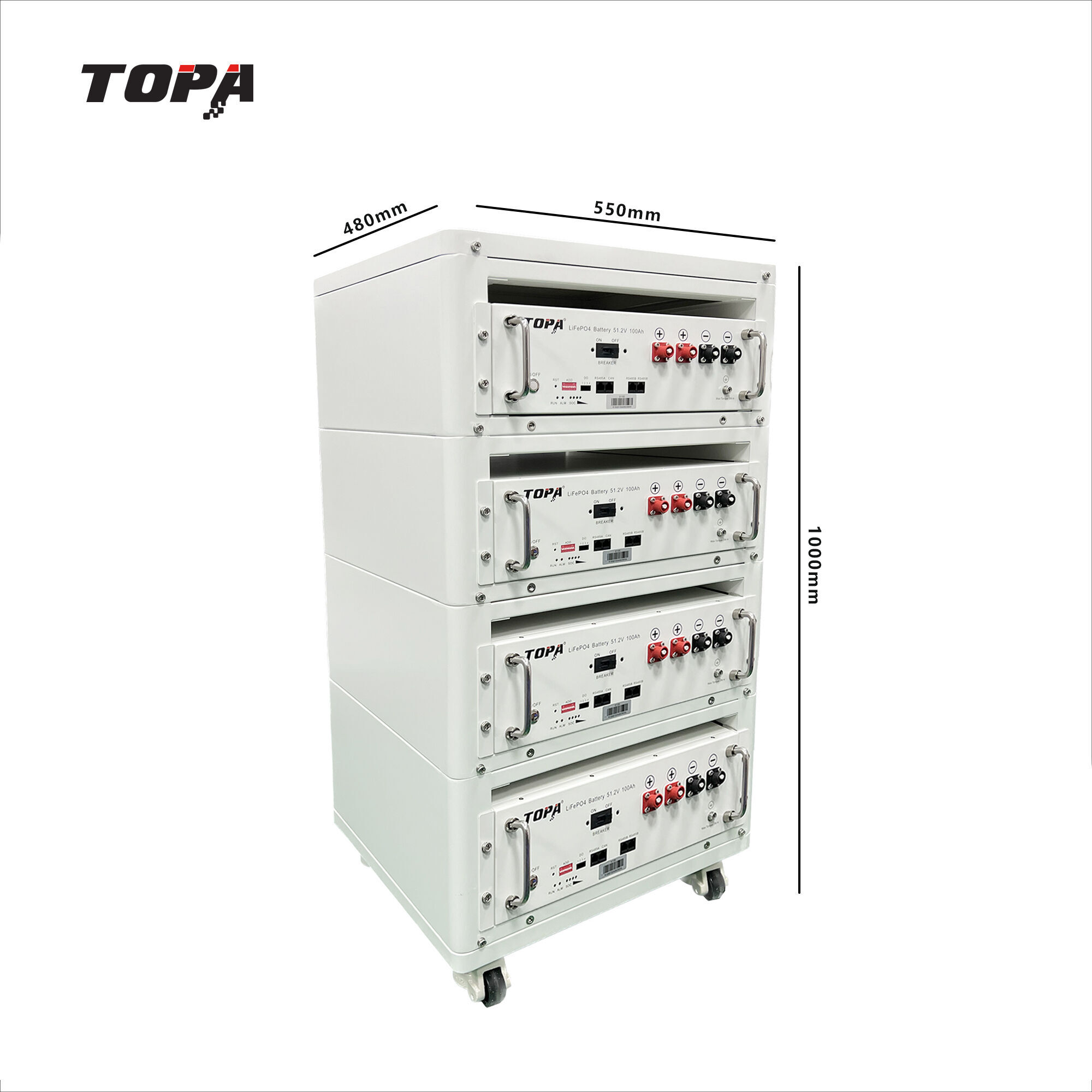 Factory Manufacturer Home Solar Battery Rack Energy System 48v 100ah 4 ...