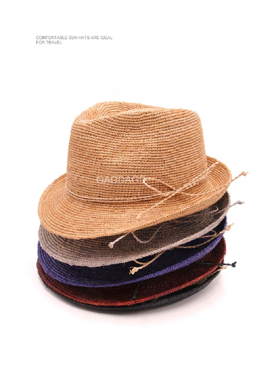 Buy Wholesale China Wholesale Multi-colors Panama Hat Raffia Straw ...