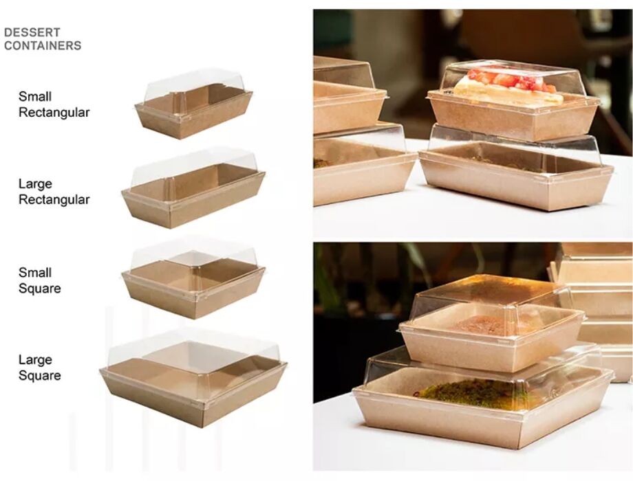 Buy Wholesale China Disposable Kraft Paper Serving Tray Boat Shape ...