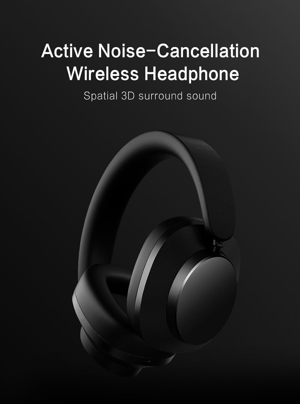 Buy Wholesale China Factory Oem Active Noise Canceling Headphone Over Ear Wireless Low Latency ...