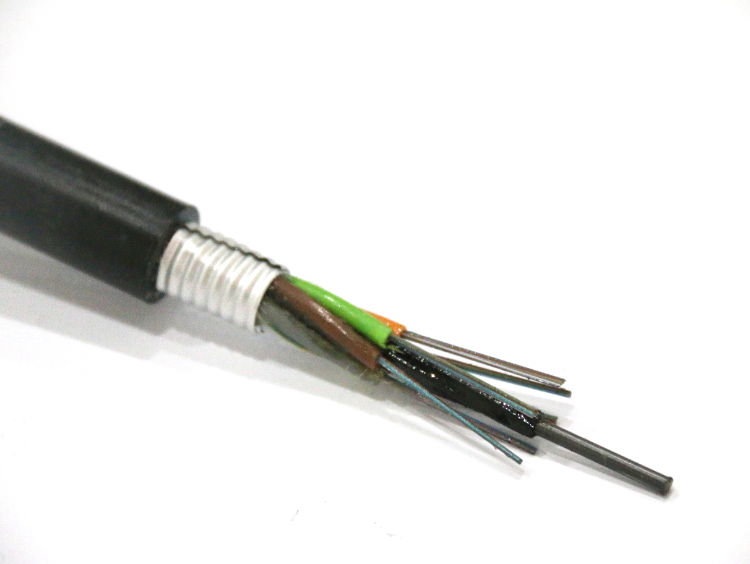 Gyts/gyta Armoured Steel Tape Single Mode Outdoor Underground Fiber ...