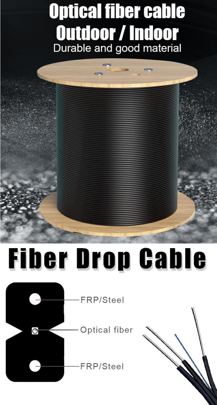 Buy Wholesale China Geteknet Fibra Optica Ftth Optic Drop Communication ...