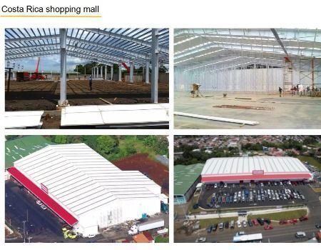 Hot Rolled Welding Steel Structural Steel Frame 4s Car Showroom ...