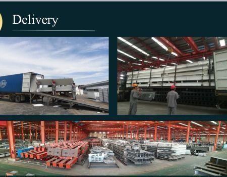 Hot Rolled Welding Steel Structural Steel Frame 4s Car Showroom ...