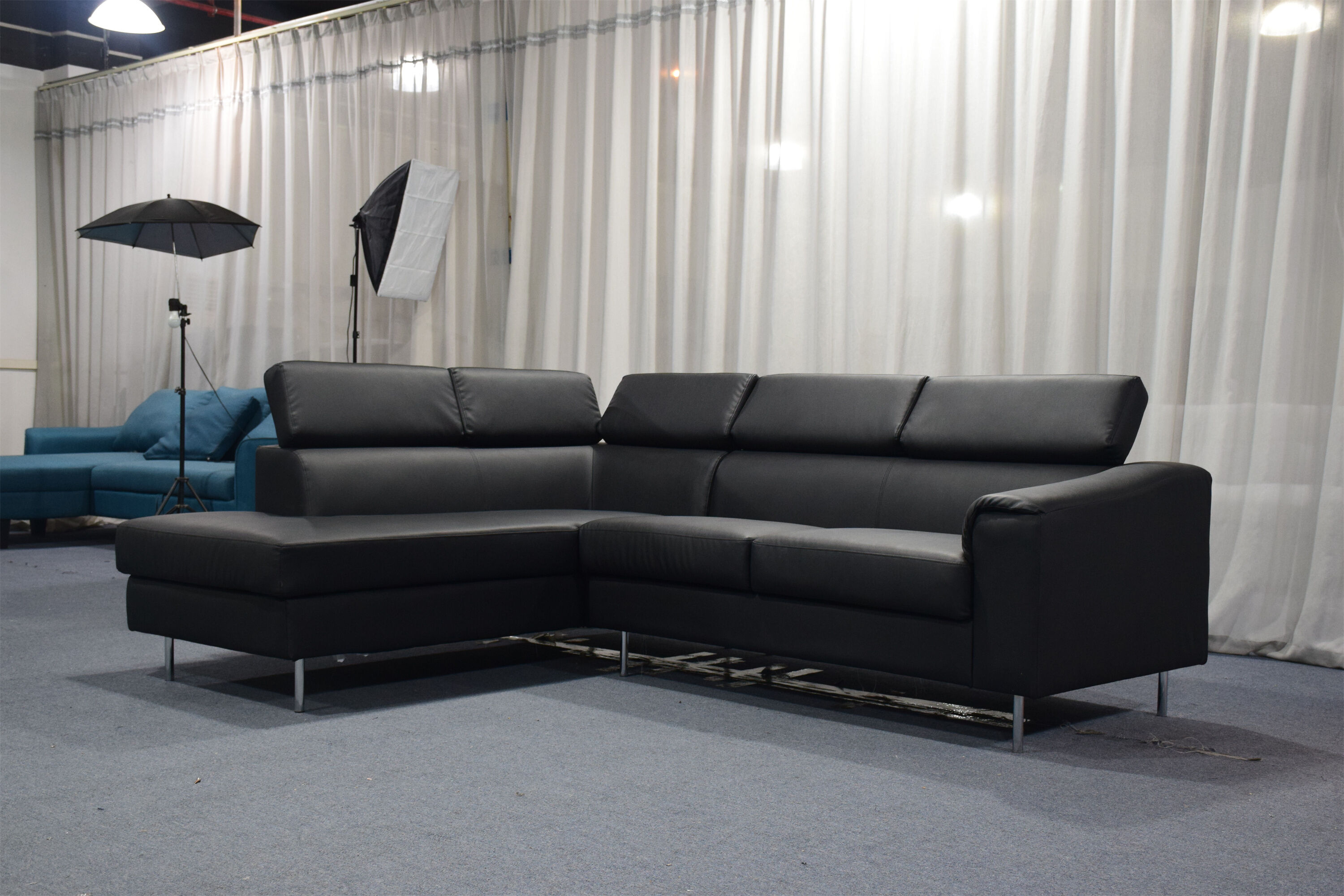 United Home Multi-functional Sofa Set Furniture L Shape Corner Couch ...