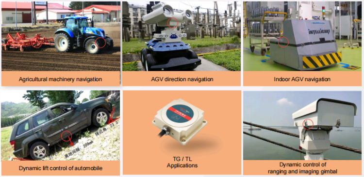 Rion Tl720d Digital Can2.0 Imu Gyro Sensor 9 Axis Output Attitude Angle ...