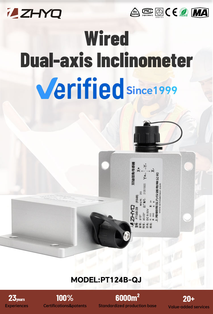 Buy Standard Quality China Wholesale Zhyq Ip67 Dual Axis Inclinometer ...