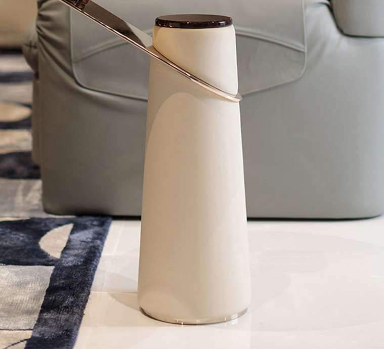 Buy Wholesale China Modern Simple Tempered Glass Corner A Few Leather ...