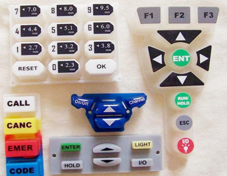 Customized Silicone Rubber Keypad Custom Size And Design,printing ...
