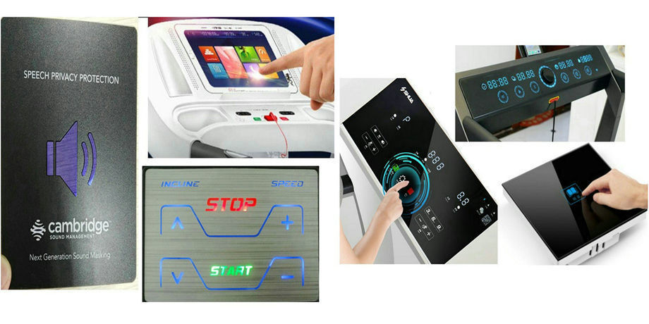 Custom Membrane Switch Keypad Control Panel With Led - Expore China ...