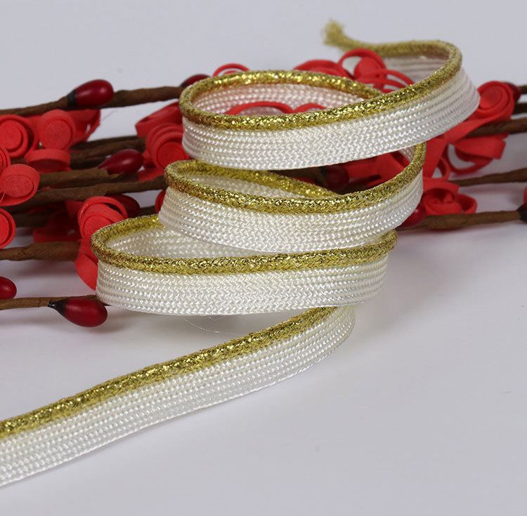 Bulk Buy China Wholesale Polyester Glitter Bias Piping Cord Tape Stock ...