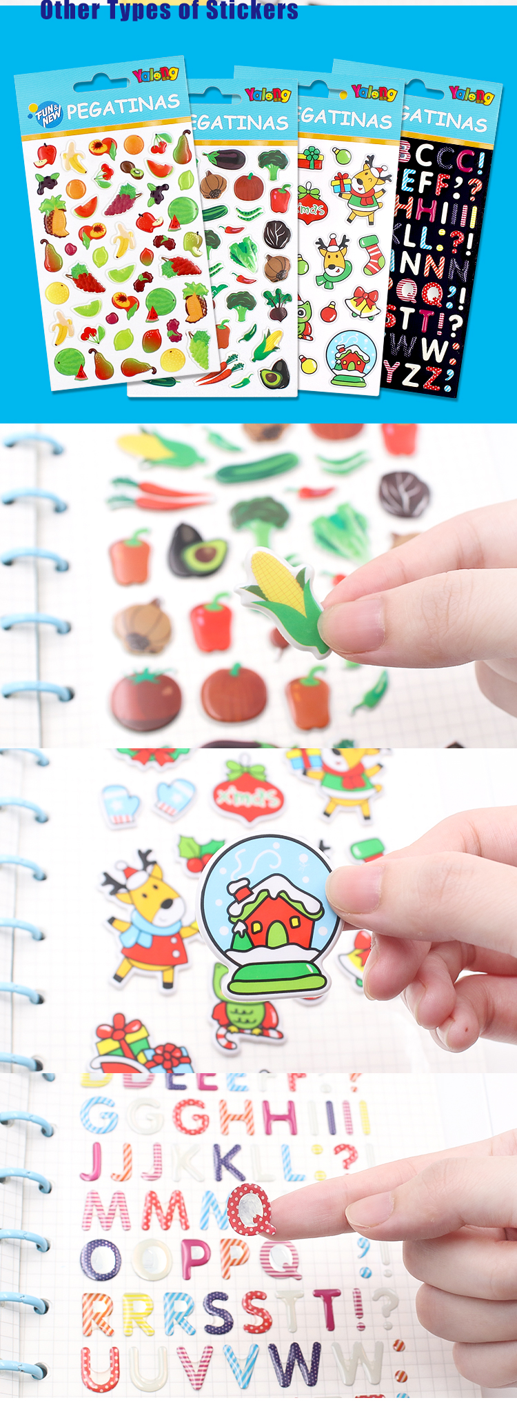 Buy Standard Quality China Wholesale Custom 3d Pvc Sticker Kawaii ...