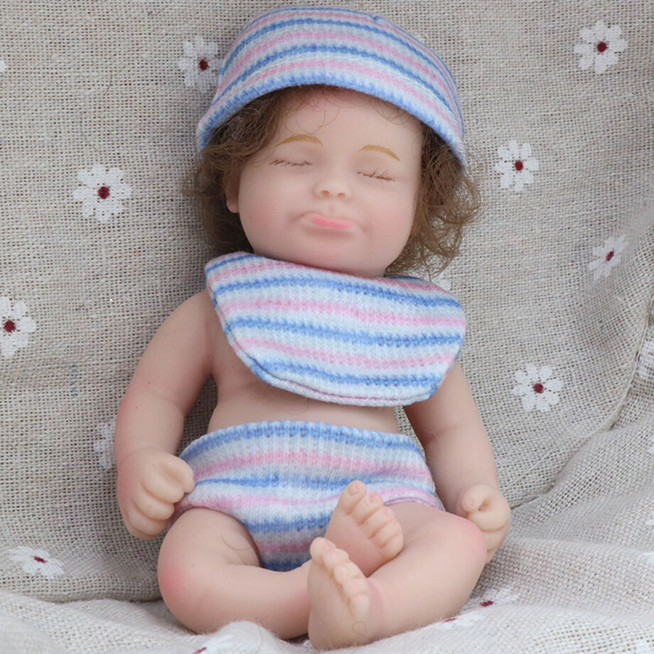 Buy China Wholesale Wholesale 6 Inch Mini Reborn Baby Dolls Soft Full ...