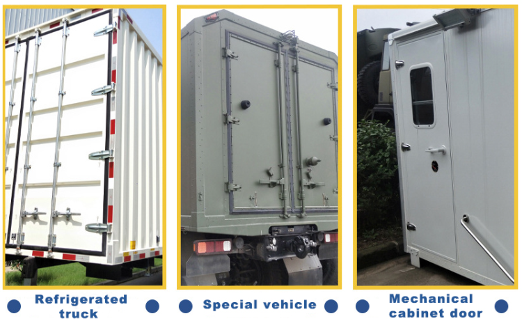 Container Door Handle Embedded Cam Lock Trailer Door Handle Side Door ...