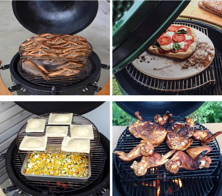 Buy Wholesale China Auplex Mini Bbq Kamado Grill Multifunctional 14 ...