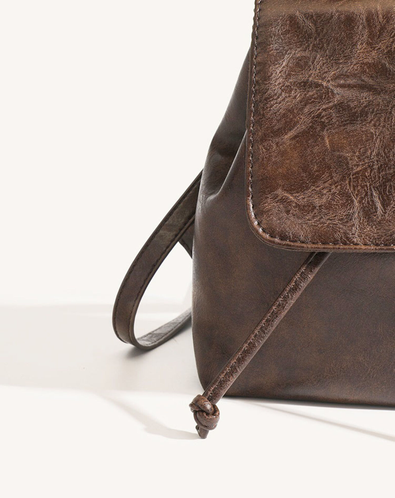 Vintage Pu Backpack Fashion Trend Waterproof All-matching Fashion ...