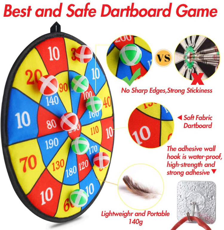 Buy China Wholesale Dart Target Sticky Ball Throwing Toy Set Outdoor ...