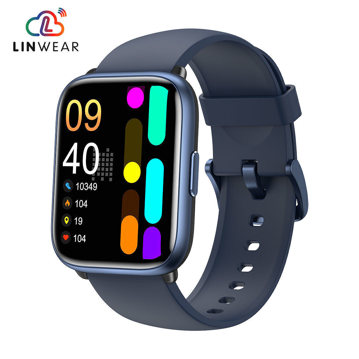 Smartwatch Luxury Business Sports Watch 5atm Waterproof Stainless Steel ...