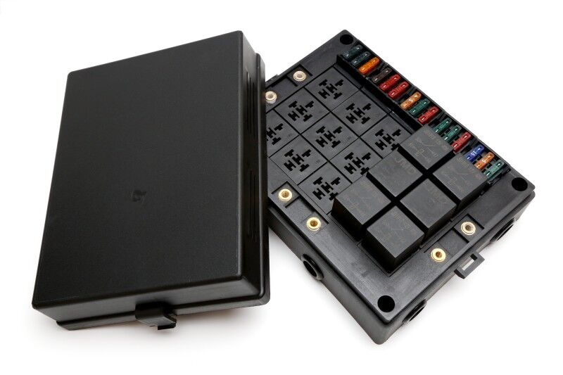 Buy Wholesale China Auto Relay Fuse Box With 30 Slots Panels & Relay ...