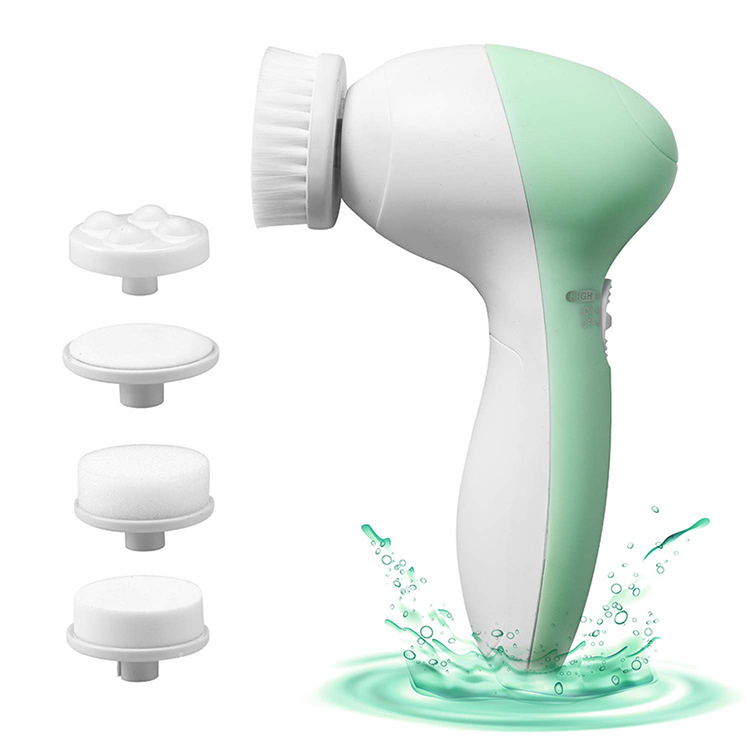 Buy Wholesale China 2020 5 In 1 Electric Facial Cleanser Wash Face Deep ...