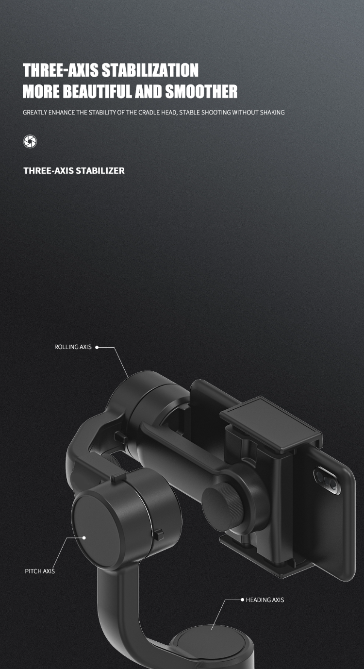 Buy Wholesale China New Listing F8 Gimbal 3 Axis Professional Mobile ...