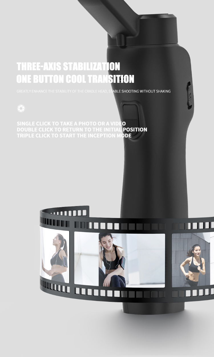 Buy Wholesale China New Listing F8 Gimbal 3 Axis Professional Mobile Phone Stabilizer With ...