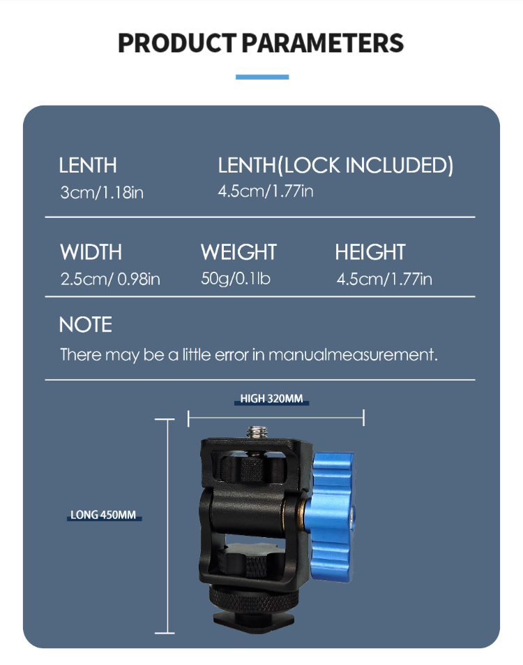 Buy China Wholesale Universal Hot Shoe Bracket Camera Holder Flash ...
