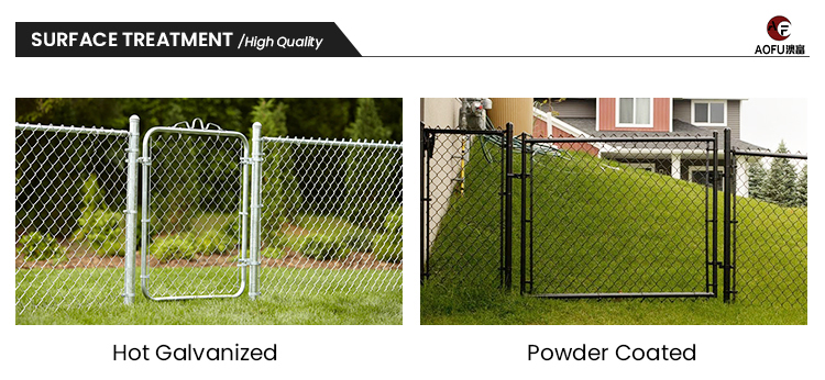 Hot Dip Galvanis Tautan Rantai 6 Kaki Kawat Besi Pagar Anyaman ...