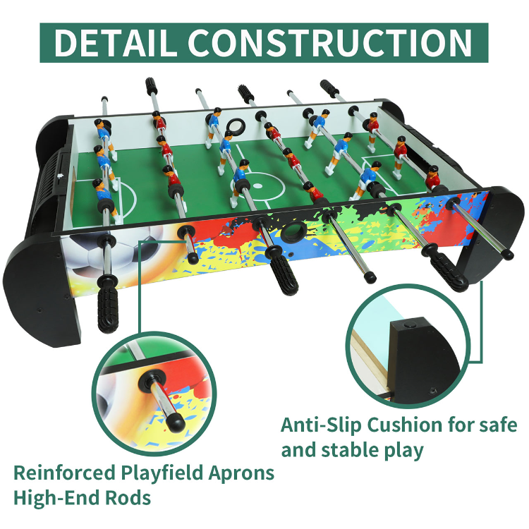 Buy Wholesale China Table Top Foosball Table- Portable Table Football ...