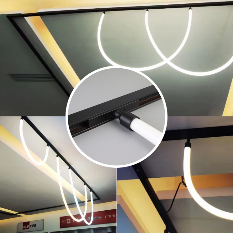 Buy Wholesale China 360 Degree Neon Flexible Magnetic Led Linear Track ...