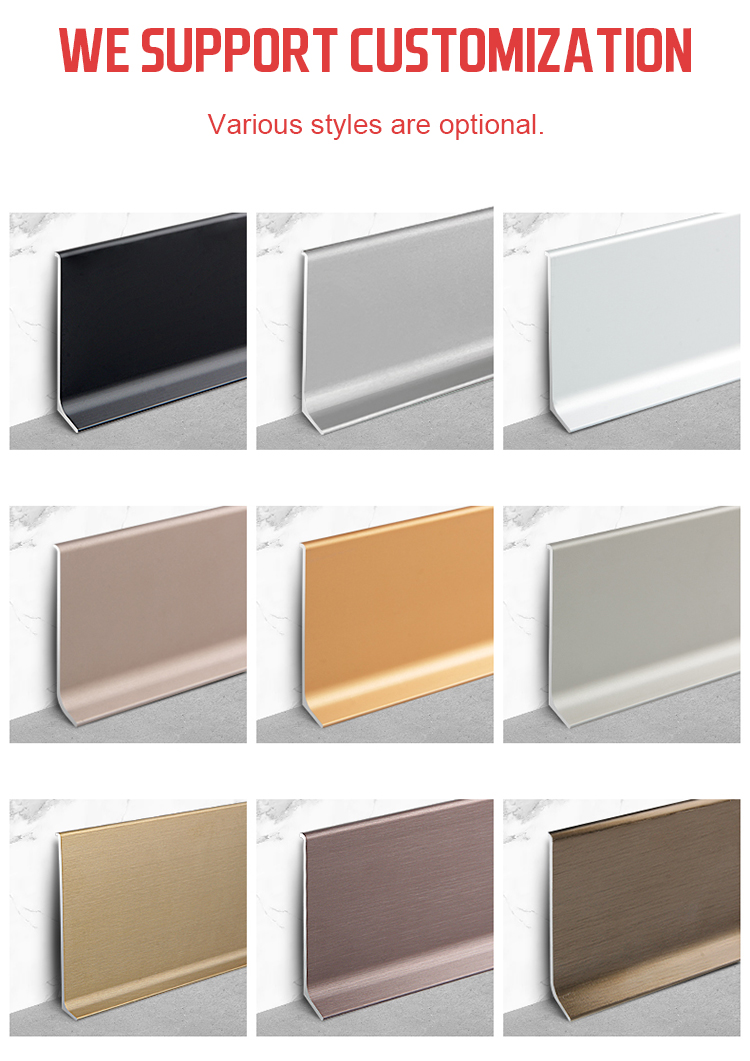 Aluminum Kitchen Skirting Baseboard Skirting Board Pvc Skirting ...