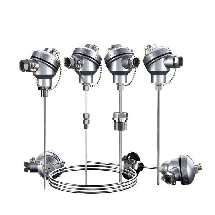 Wrnk136 /336/436 Industrial Sheathed K Type Thermocouple , Waterproof ...