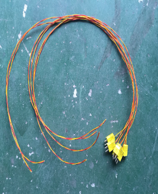 High Temp 600c Pwht Accessories Cable 0.711mm Glassfiber Insulated ...