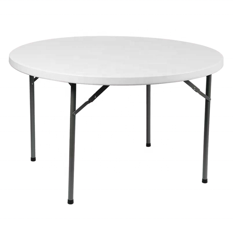 Buy Wholesale China 4ft 48inch Hotel Banquet Round Foldable Courtyard ...